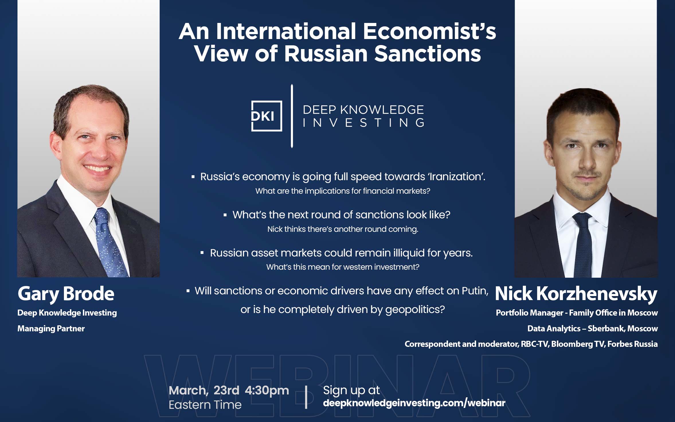 An International Economist’s View of Russian Sanctions - Deep Knowledge ...